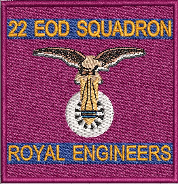 22 EOD SQUADRON PATCH